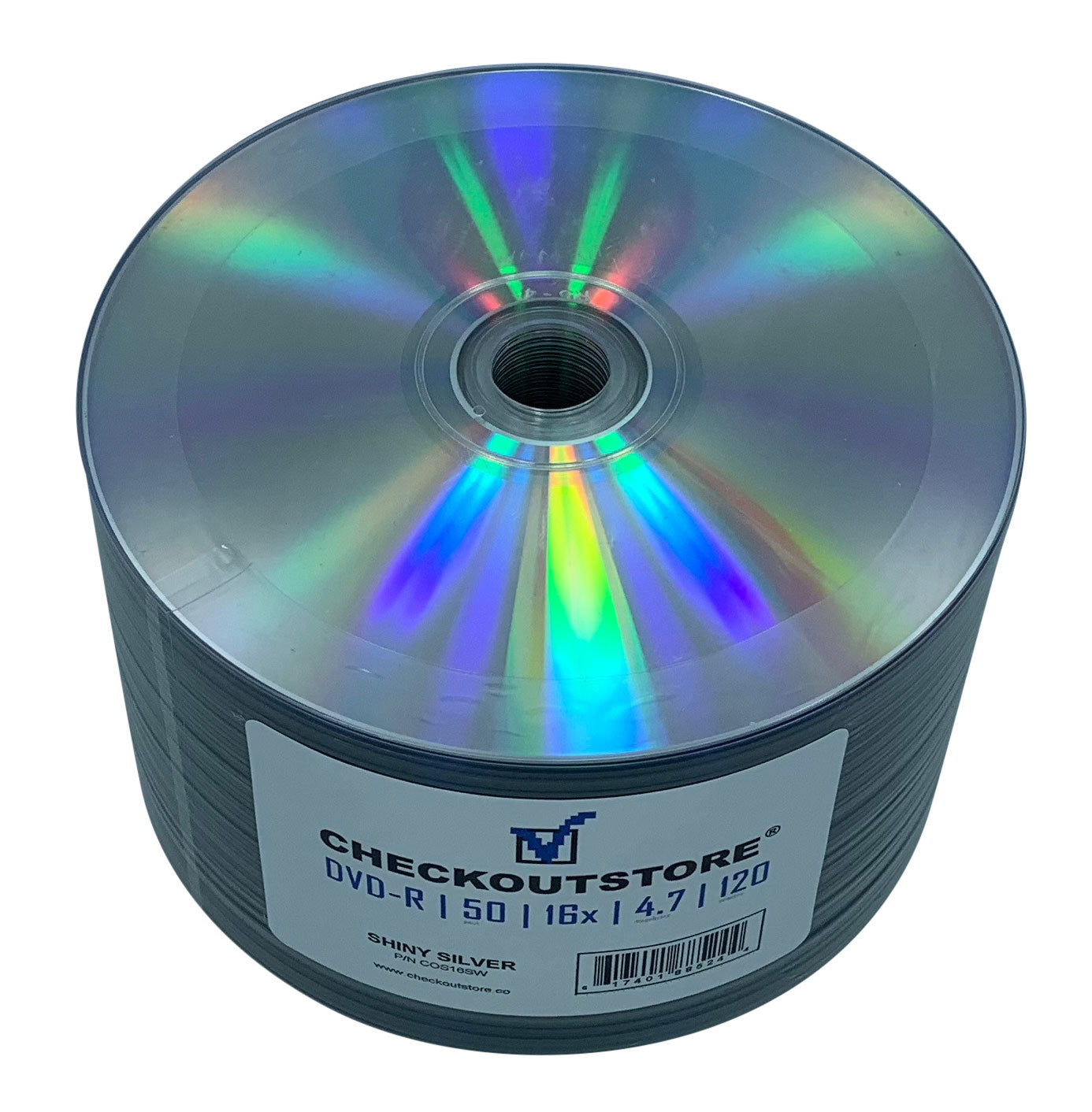 CheckOutStore Premium 16x DVD-R 4.7GB in Tape Wrap – CheckOutStore®