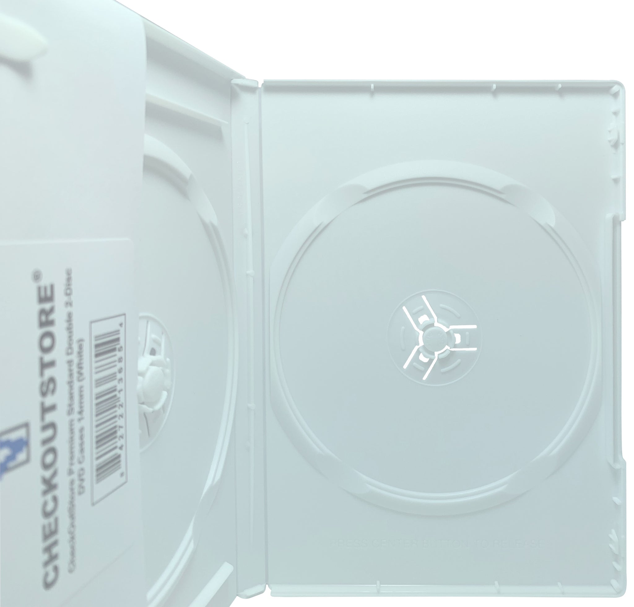 CheckOutStore Premium Standard Double 2-Disc DVD Cases 14mm ...