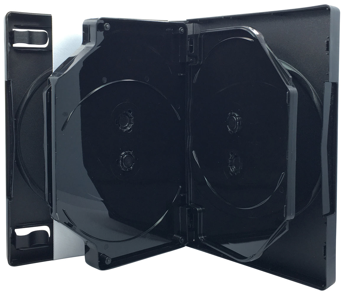 CheckOutStore Premium Multi Disc with Patented M-Lock Hub DVD Cases ...